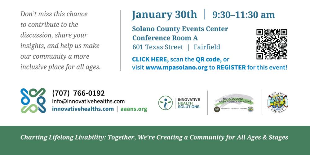 Solano Master Plan for Aging (MPA) | Innovative Health Solutions