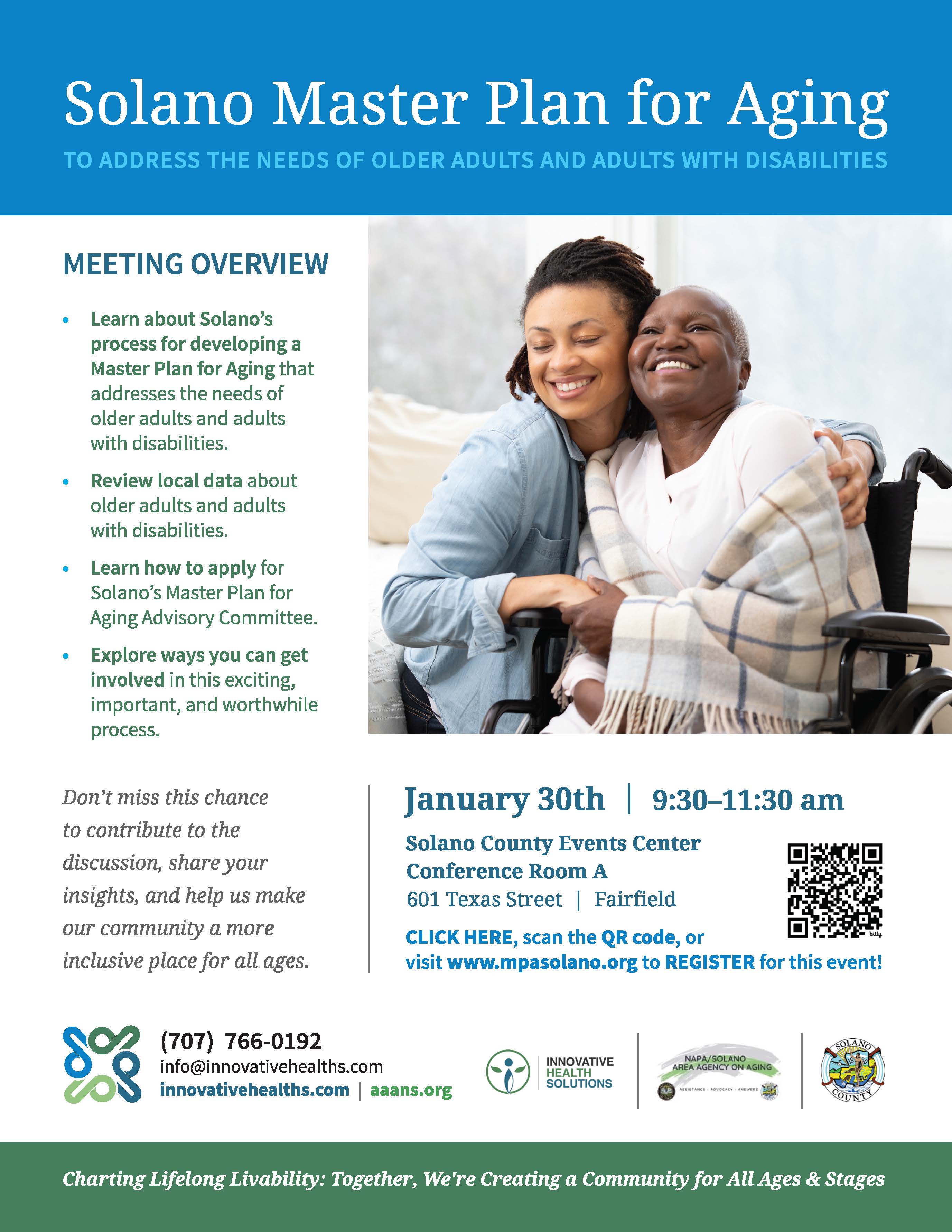 Solano Master Plan for Aging Meeting | Innovative Health Solutions
